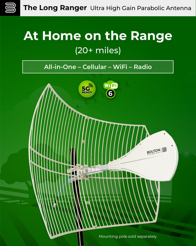 The Long Ranger Parabolic Antenna – Bolton Technical South Africa